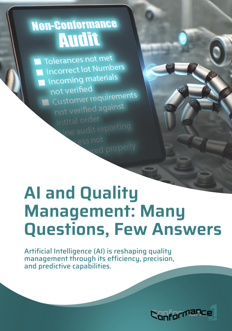 AI and Quality Management: Many Questions, Few Answers - Conformance1